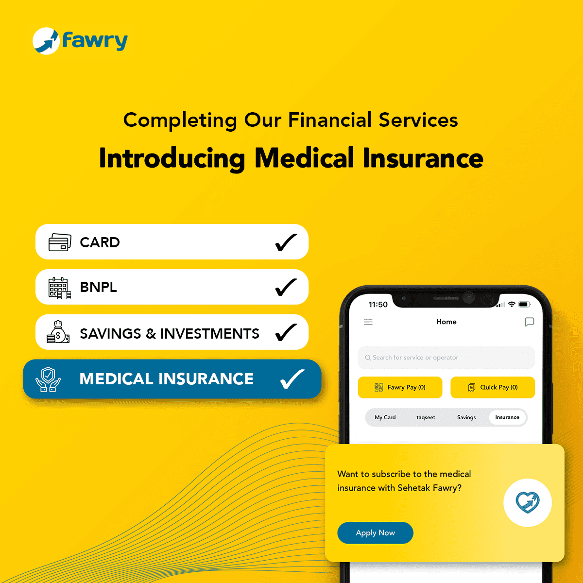 Fawry Launches "Sehetak Fawry" Medical Insurance Product After Issuing ...